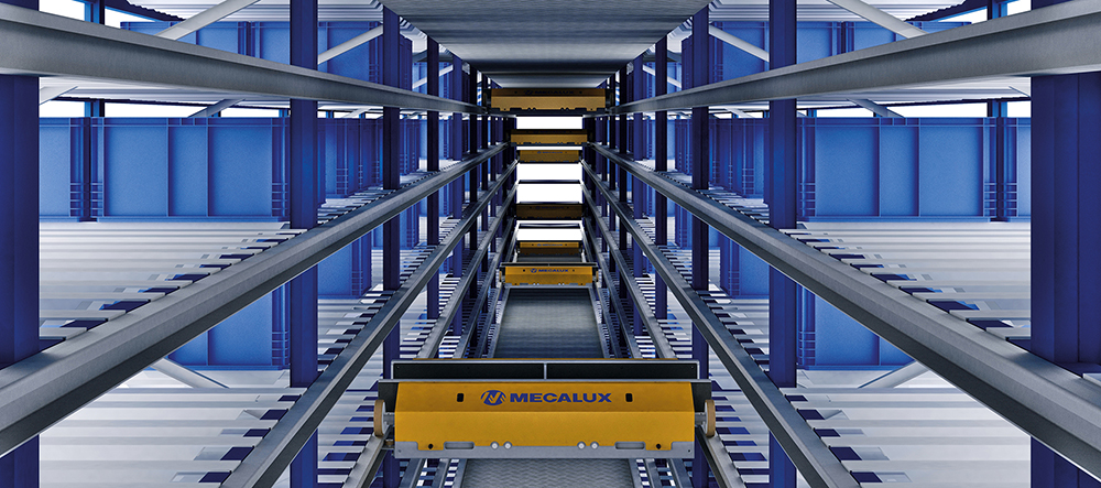 Shuttle System (storage solution for boxes) - Mecalux.com