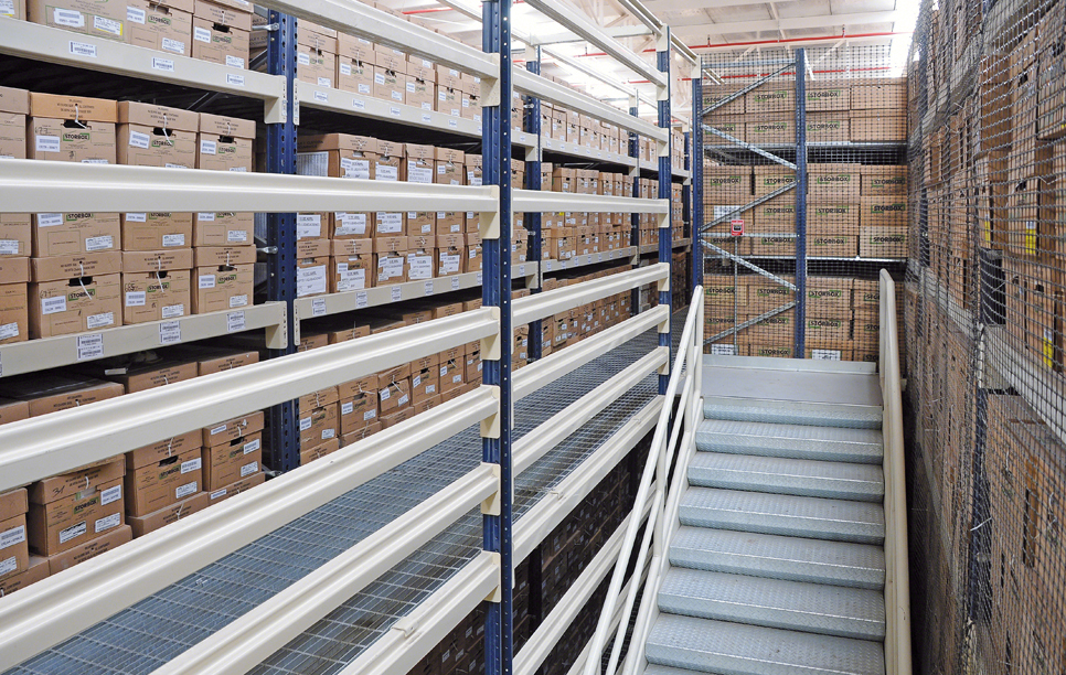 Example of picking solution for the Iron Mountain warehouse in Chile ...