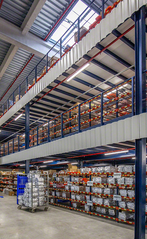 Ectra’s sectored warehouse in France - Mecalux.com